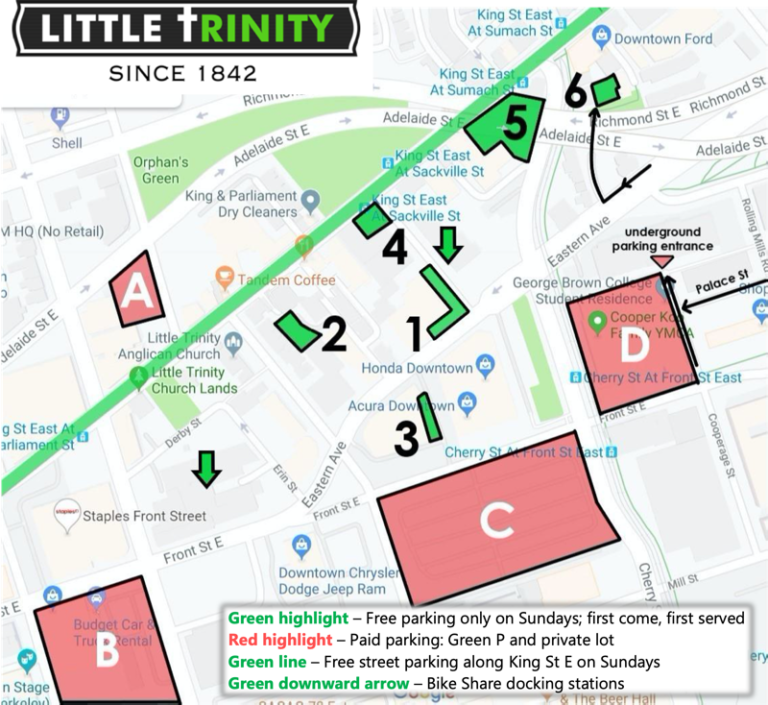 Parking – Little Trinity