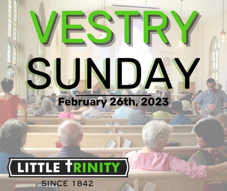 Upcoming Events – Little Trinity
