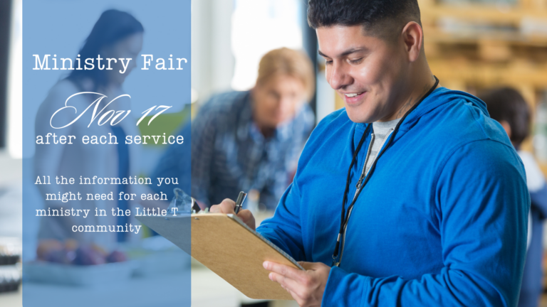 Ministry Fair – Little Trinity